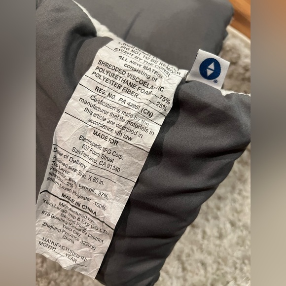 Sleep Number | Bedding | Sleep Number Twin Long Flex Top Comfortfit ...